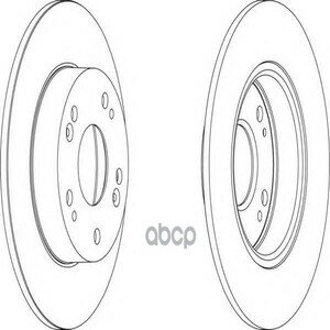 Тормозной диск Ferodo арт. ddf1390