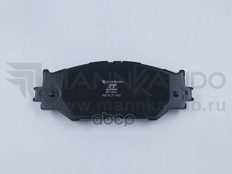 Колодки тормозные дисковые передние IS II _E2_ 2 AKNUK арт. BP1043