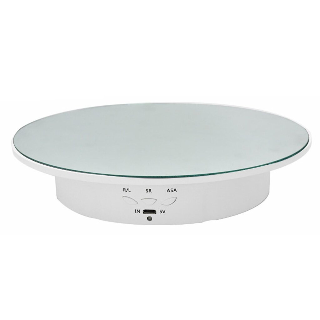 3-скоростной электрический вращающийся стенд с регулируемыми держателями для демонстрации украшений и хрустальных изделий