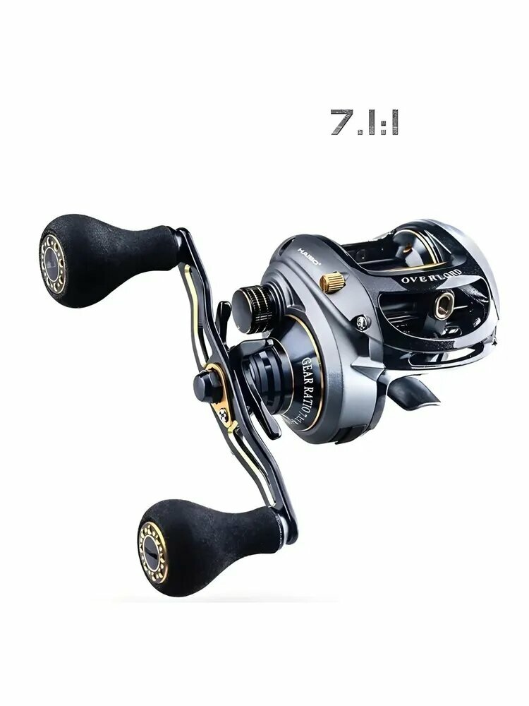 KNOW EASY-Haibo OVERLORD 301HMD 7.1:1 left hand Катушка для рыболовных снастей