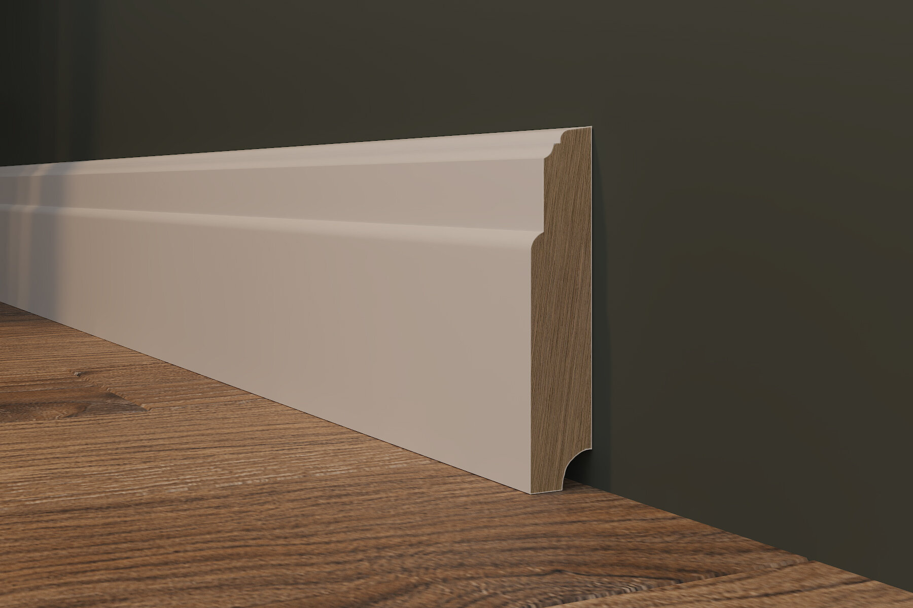 Плинтус Evrowood арт. pn110 (110 x 22 x 2000 мм.)