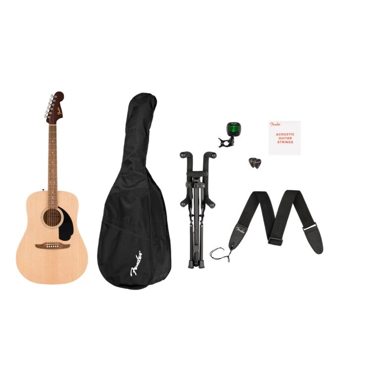 Гитарный комплект Fender CA DEBUT REDONDO PACK NAT