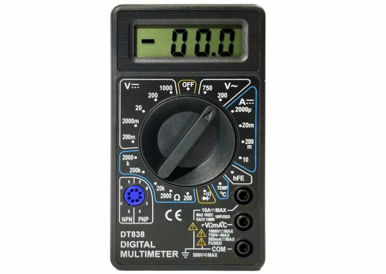 Мультиметр DT-838