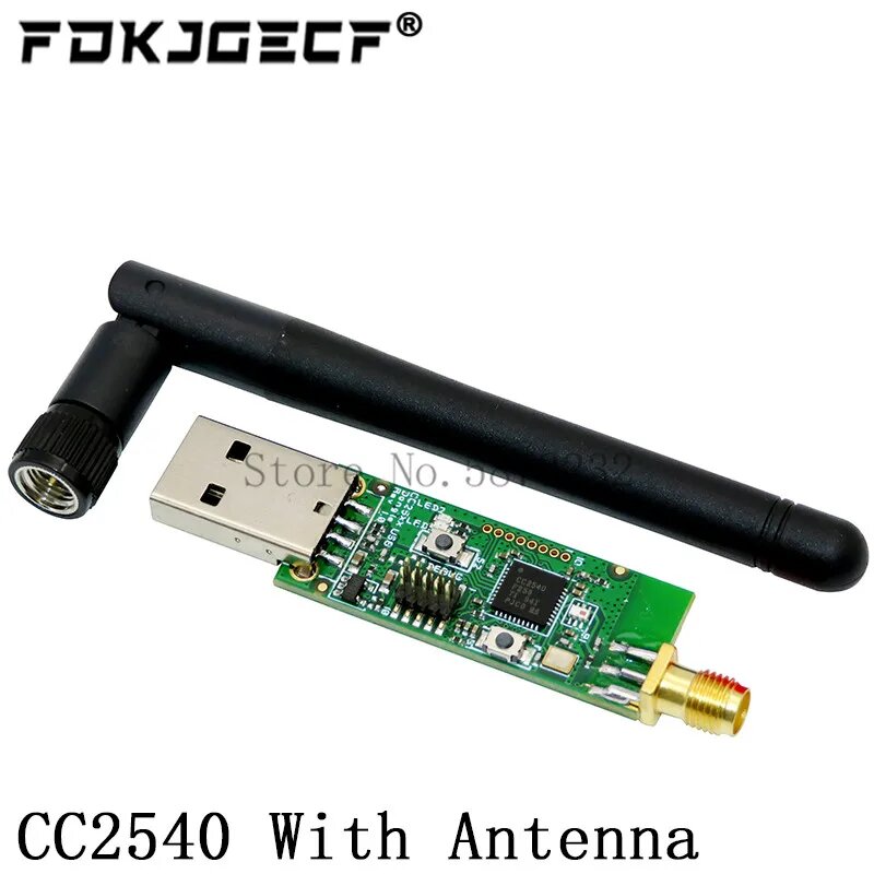 Беспроводной анализатор протоколов Zigbee CC2531 CC2540 FDKJGECF CC2540 With Antenna
