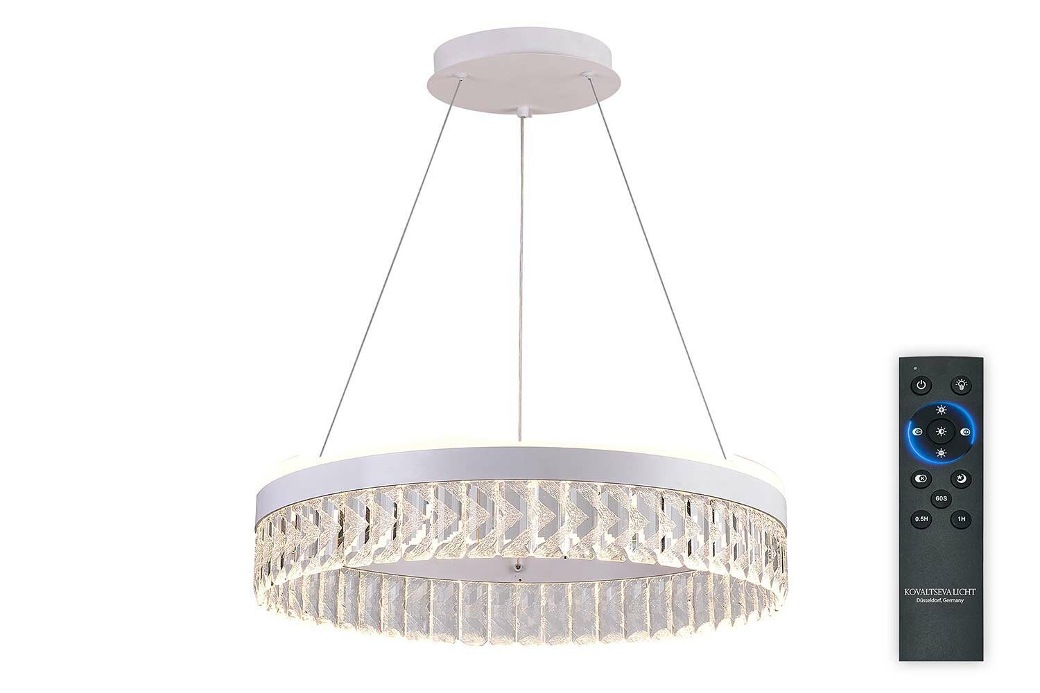 Люстра-нимб Natali Kovaltseva INNOVATION STYLE 83127, белый