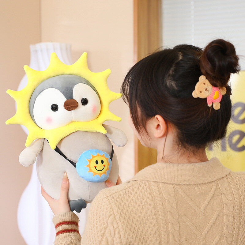 Мягкая игрушка пингвин солнышко/ Kawaii penguin sun/ плюшевая игрушка пингвин