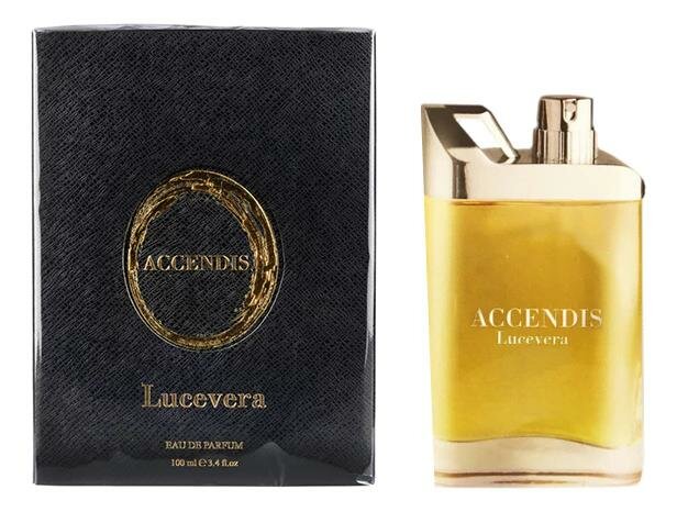 Accendis Lucevera парфюмерная вода, амбра, кедр из вирджинии, унисекс, 100мл