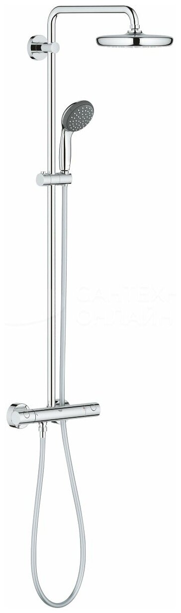 Grohe Душевая система с термостатом GROHE Vitalio Start System 210 26538000