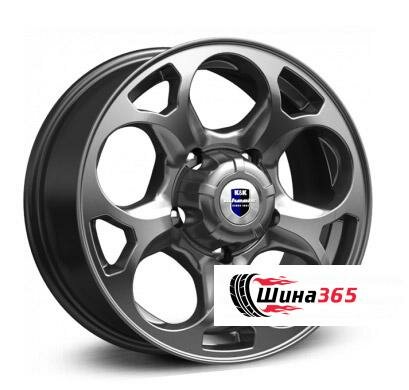 Литой колесный диск КиК Линкс (КС1057) 7R16 5*139,7 ET35 d108,5 Серый