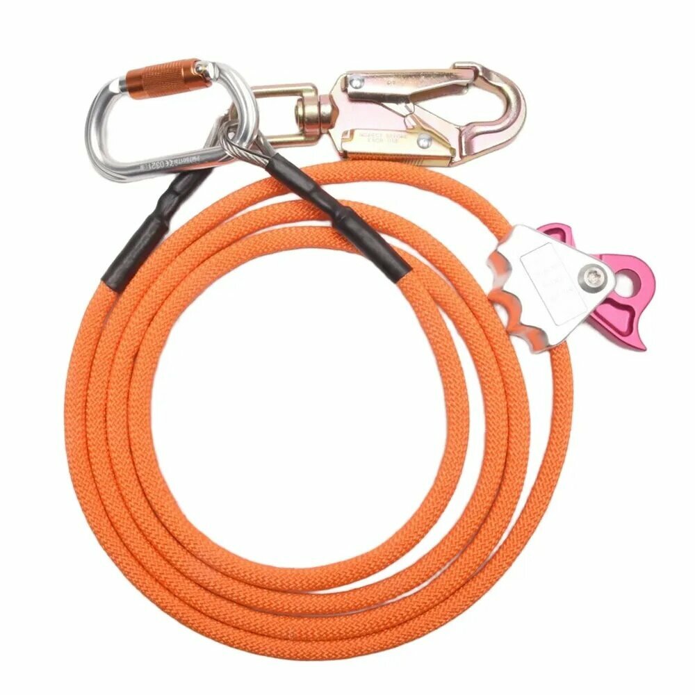 Комплект Flip Line со стальным сердечником из стальной проволоки, регулируемый канат для позиционирования при скалолазании