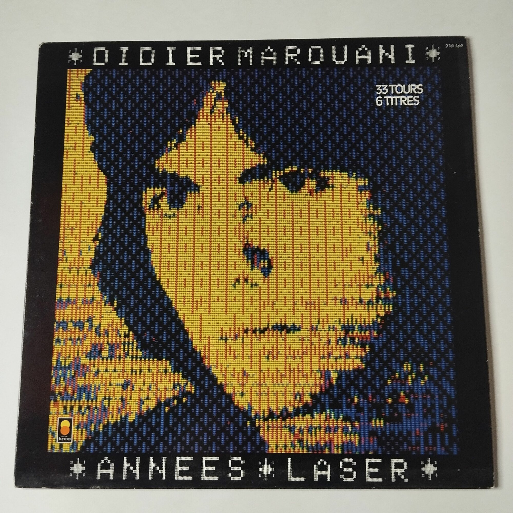 Винтажная виниловая пластинка LP Didier Marouani Annees Laser (France 1984)