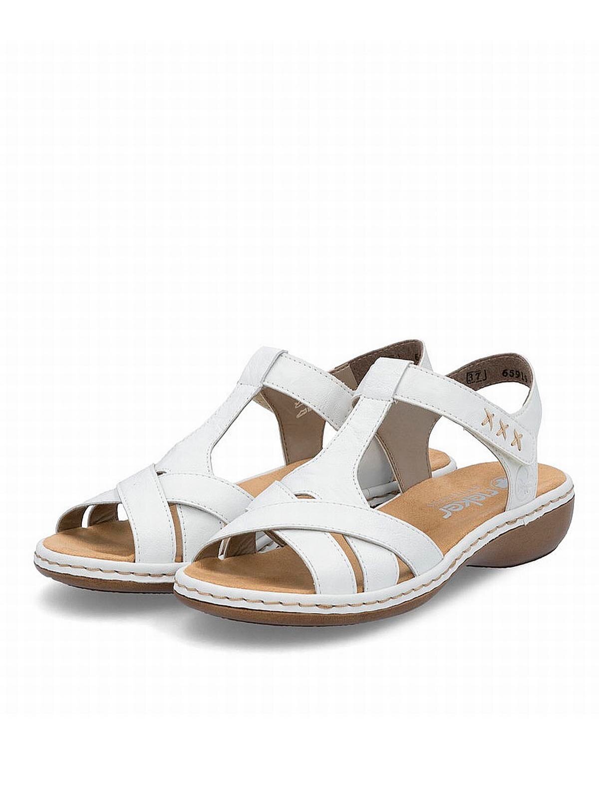 Босоножки Босоножки женские белые Rieker лето 2024