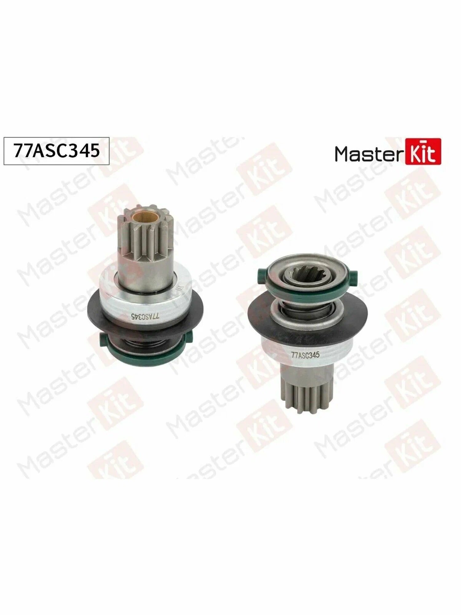 Бендикс стартера MasterKit 77ASC345, для VW GOLF/PASSAT