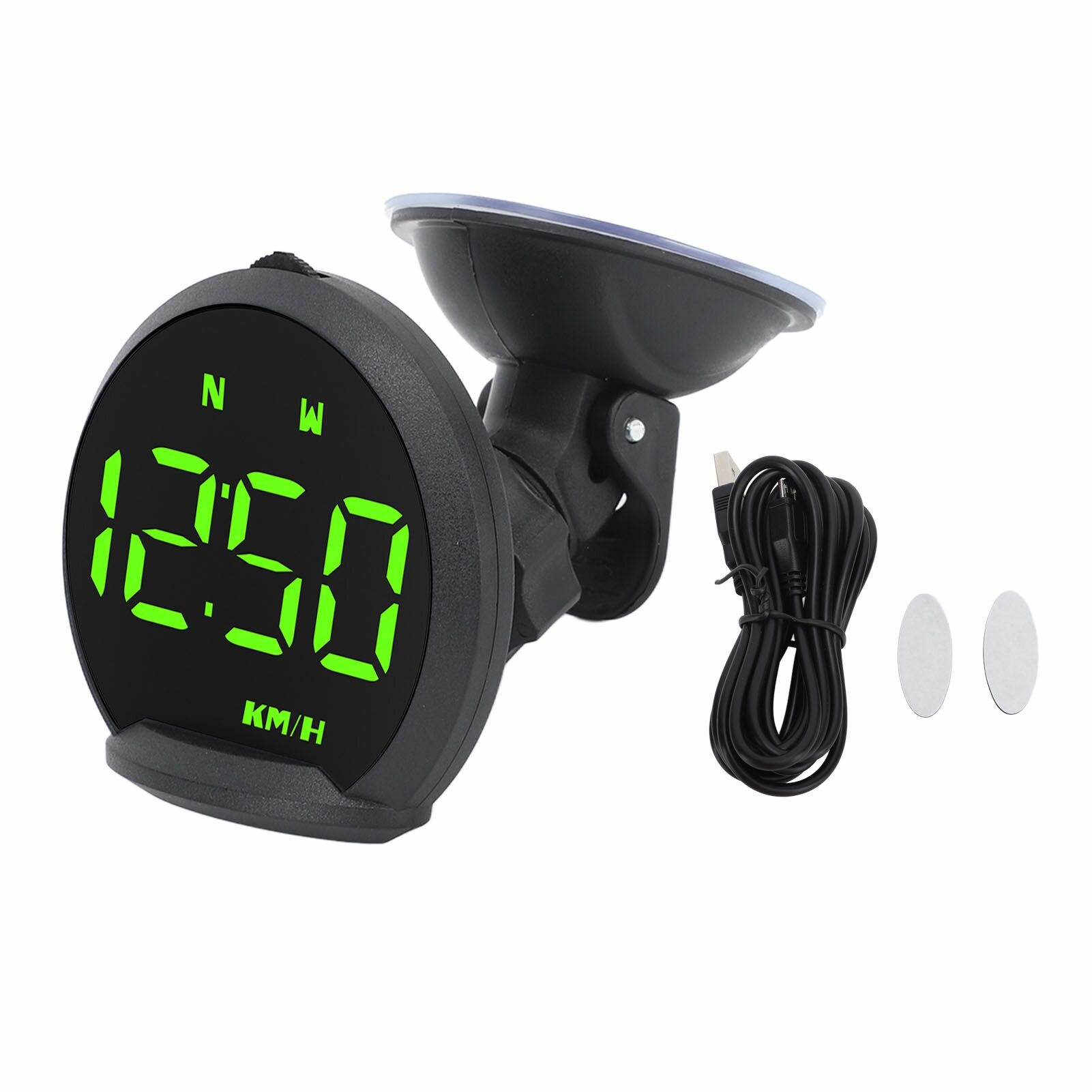 GPS HUD с оповещением о скорости и дальности движения