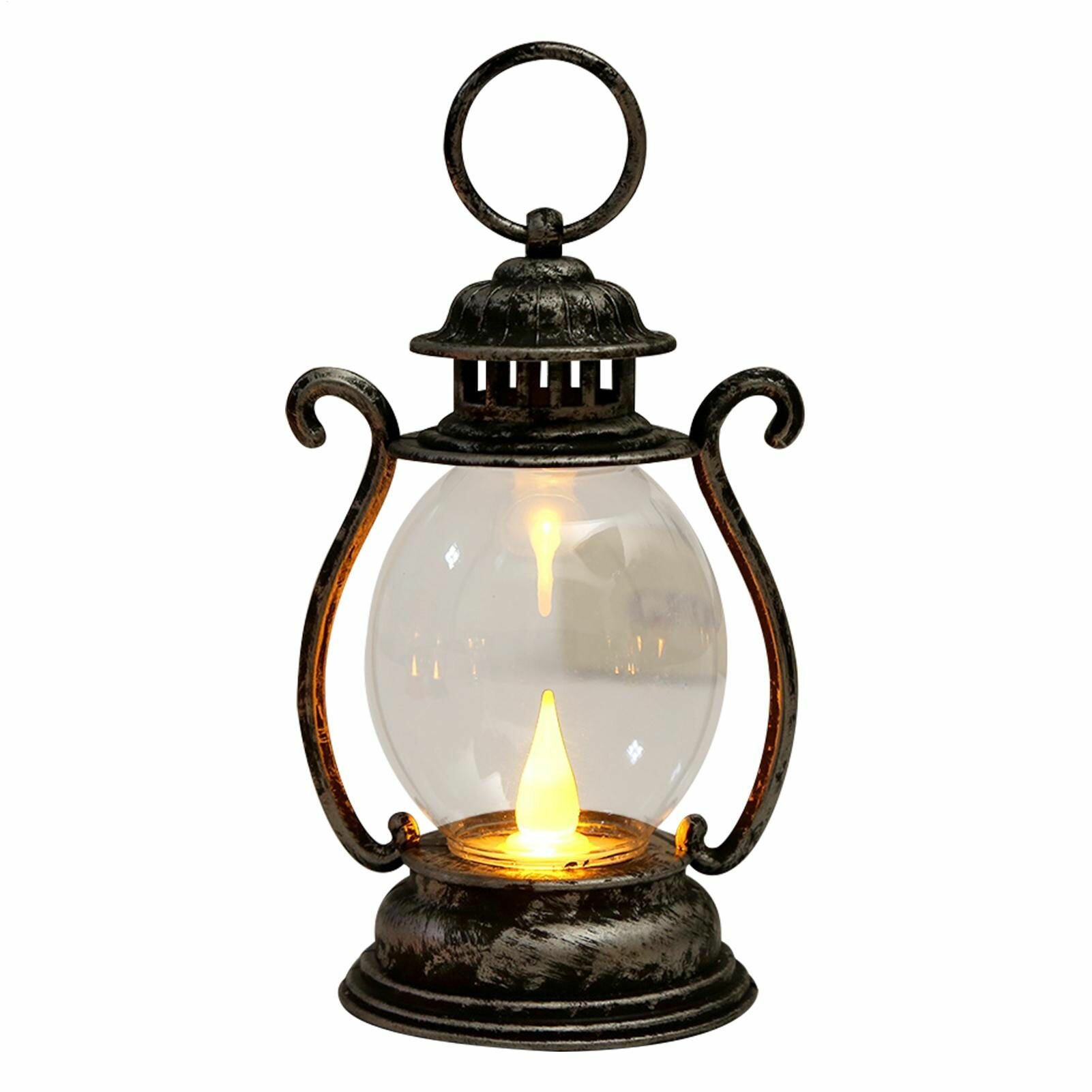 Ретро ручной светильник LED световая гирлянда маленькая керосиновая лампа-YG-CJ0806