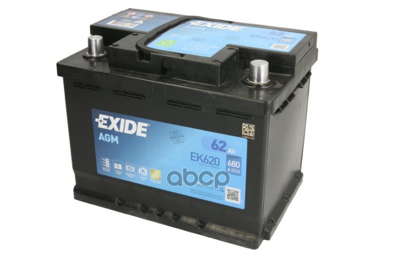 Аккумулятор EXIDE арт. EK620