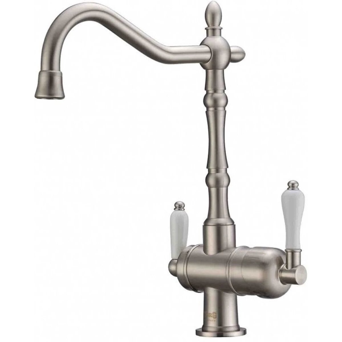 Смеситель для кухни ZorG Clean Water ZR 326 YF nickel