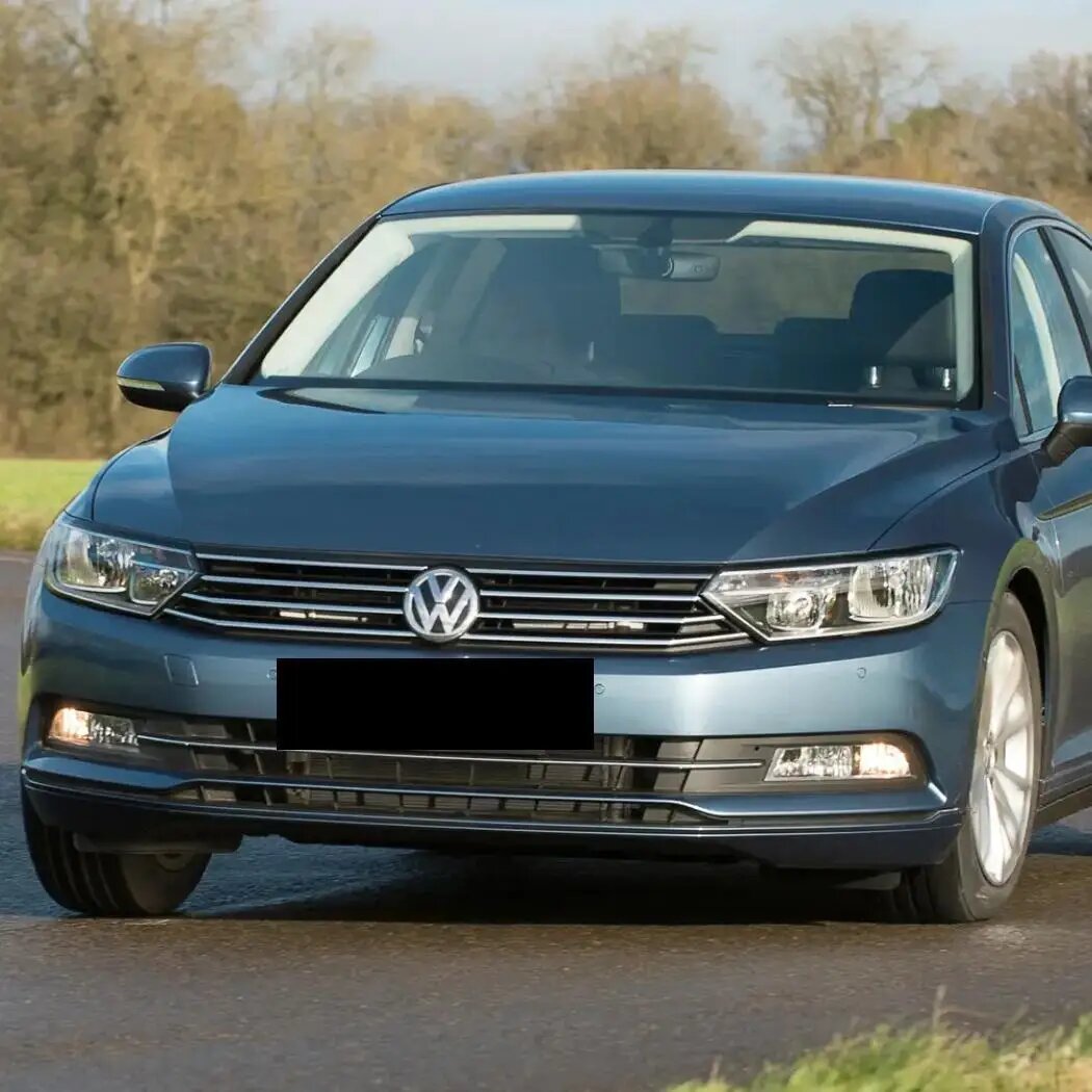 Передняя фара, веко, брови для Passat B8 B8.5 TDI TSI R-Line 2016-2023, глянцевая черная накладка, накладка из АБС-пластика, спойлер, разделитель, комплекты кузова B8 2016-2019