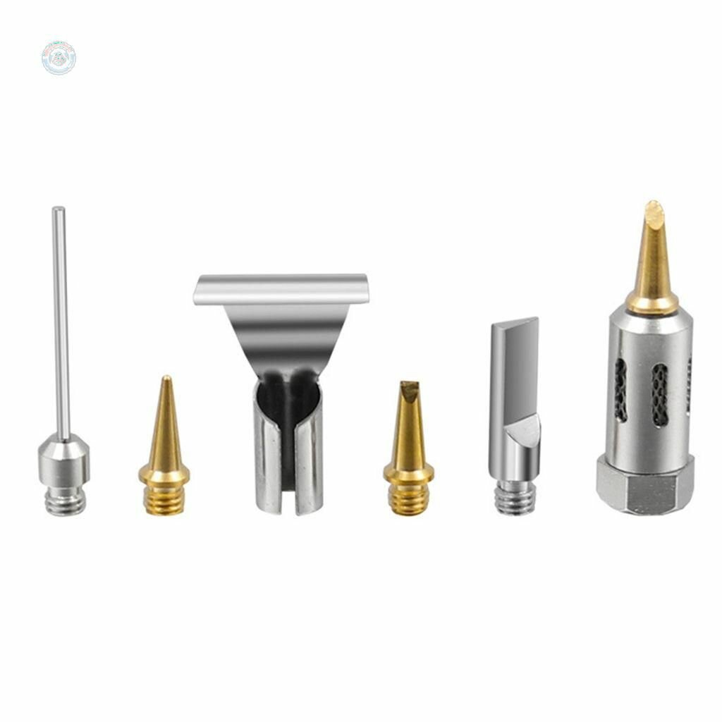 Беспроводной газовый паяльник карманного размера, портативный инструмент для пайки и ремонта, комплект 3 в 1 с регулируемым пламенем до 1300