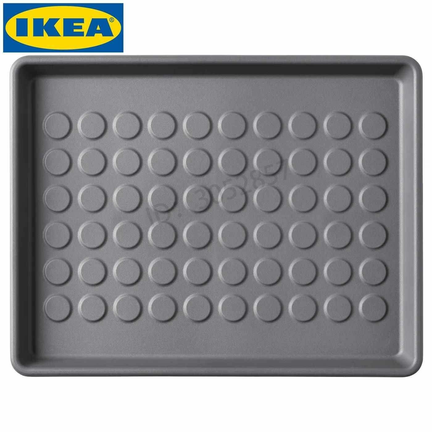 Коврик д/обуви, д/дома/улицы/серый, 46x35 см. IKEA BAGGMUCK. Икеа баггмукк.