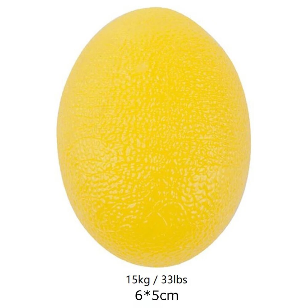 Мяч-эспандер для рук, антистресс, 25 кг Желтый, 6x5cm 15kg 33LB