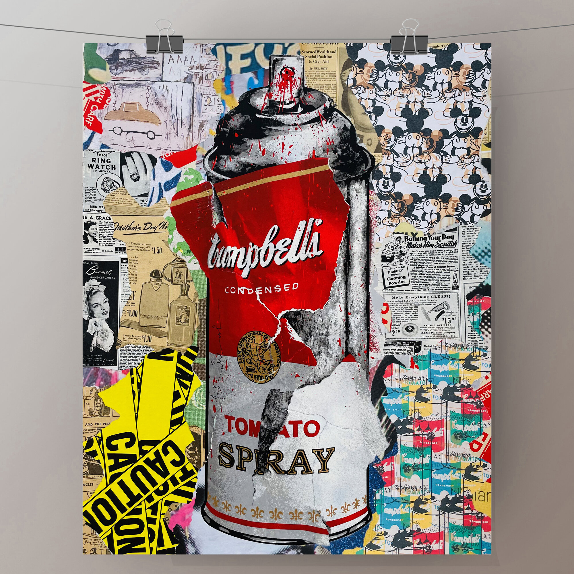 Постер Граффити 40х50 см/ Постер для интерьера/ Декор на стену/ Постер для дома, офиса