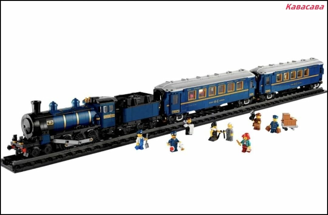 Конструктор 62344 "Восточный экспресс" 2540 деталей (Коллекционный/Креатив)