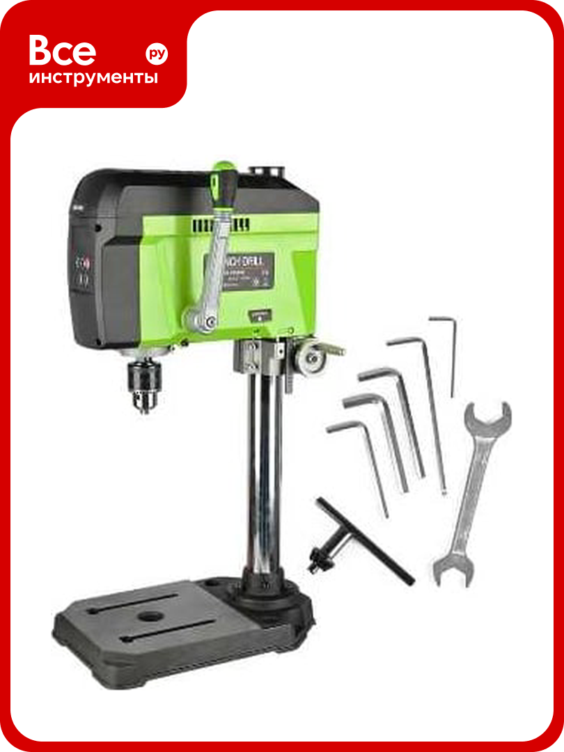 Станок сверлильный KITOKI BG-516809 0-2500 об/мин, 400 Вт М7760308, 60 мм, из устойчивого