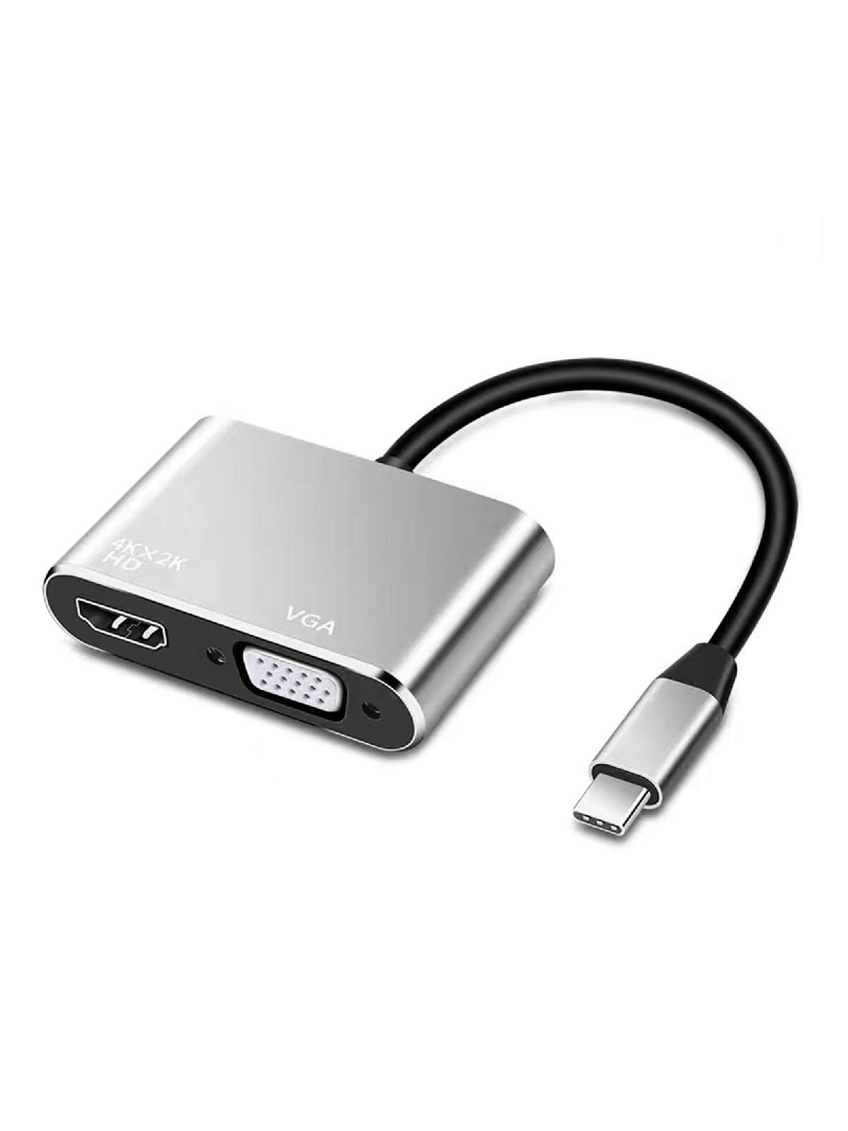 2-in-1 Docking Station TYPEC TO VGA- Fast Charging USB C Docking Station for Docking Station USB Type