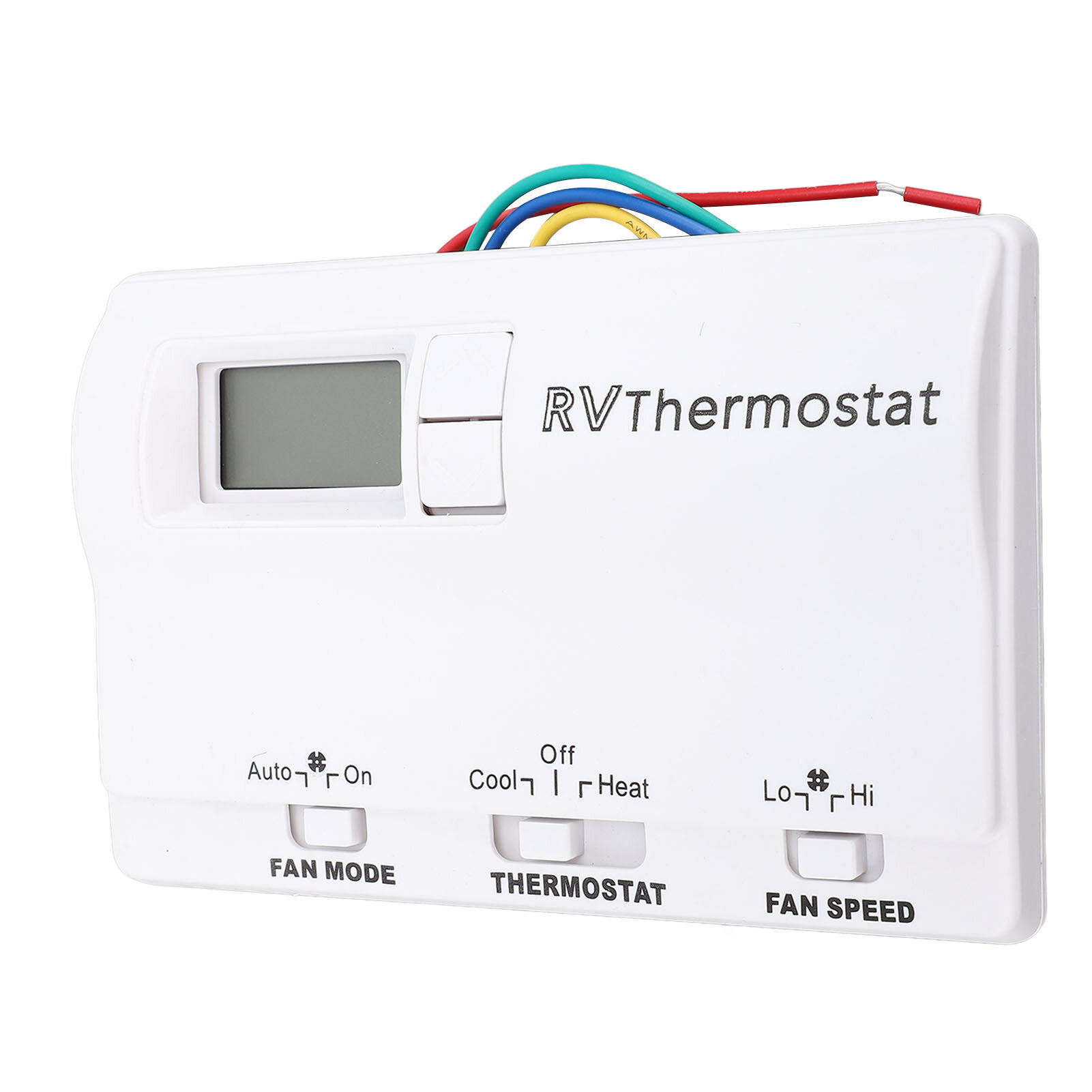 RV Digital Thermostat 3 Режимы регулировки нагревающие охлаждающие стенки монтируют термостат 83303362 для Coleman White