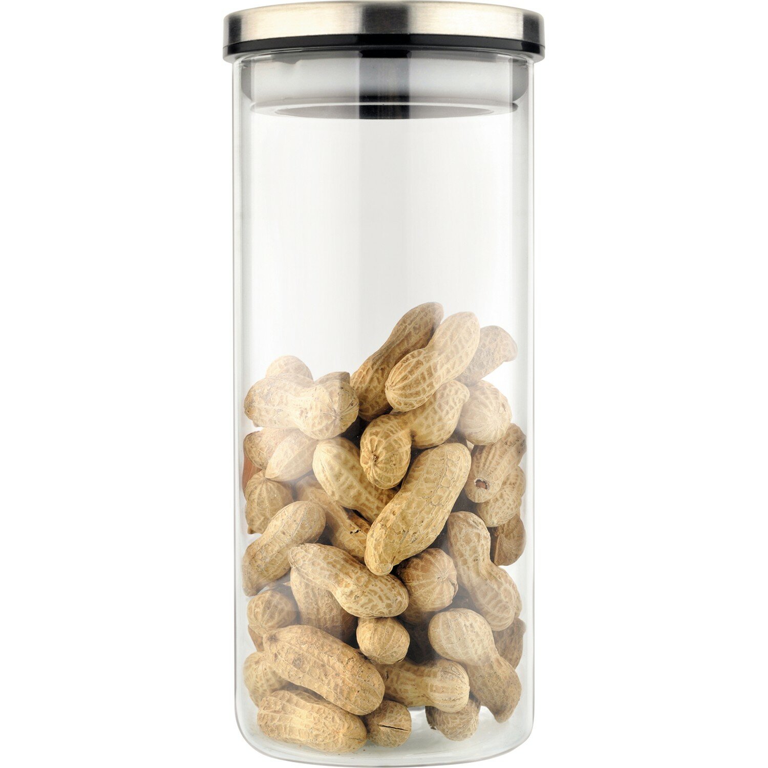 OCEANO стеклянная банка для хранения с крышкой 1,3 л - герметичная баночка для кухни