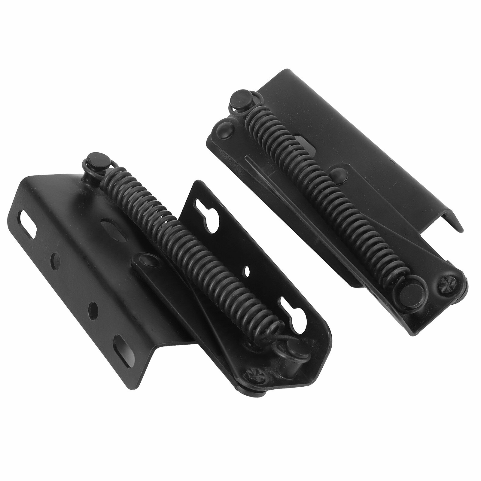 Черный разъемный пружинный шарнир, железный треугольный шарнир, поставка оборудования для складного дивана-кровати