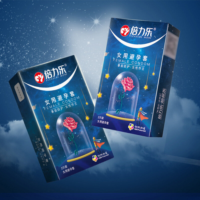 Женский презерватив, 2 шт. в упаковке, ультратонкий, смазанный, набор из 3 коробок, для интимной защиты и контрацепции