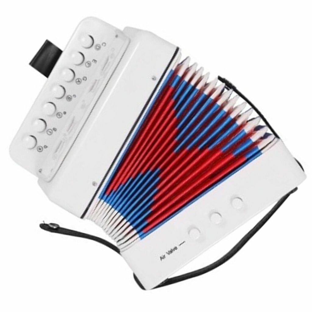 Фортепиано -аккордеон 7 клавиш управление детьми -аккордеонскими инструментами музыкальная игрушка