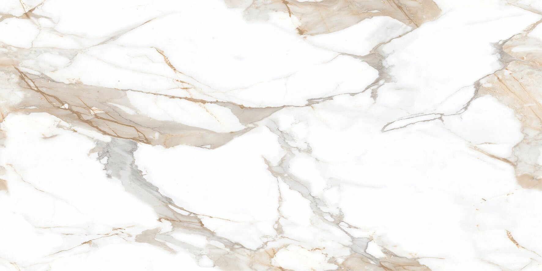 Ceradim Керамогранит Calacatta Fairy Gold бежевый полир 60x120 8,3 мм (цена за 1.44 м2)