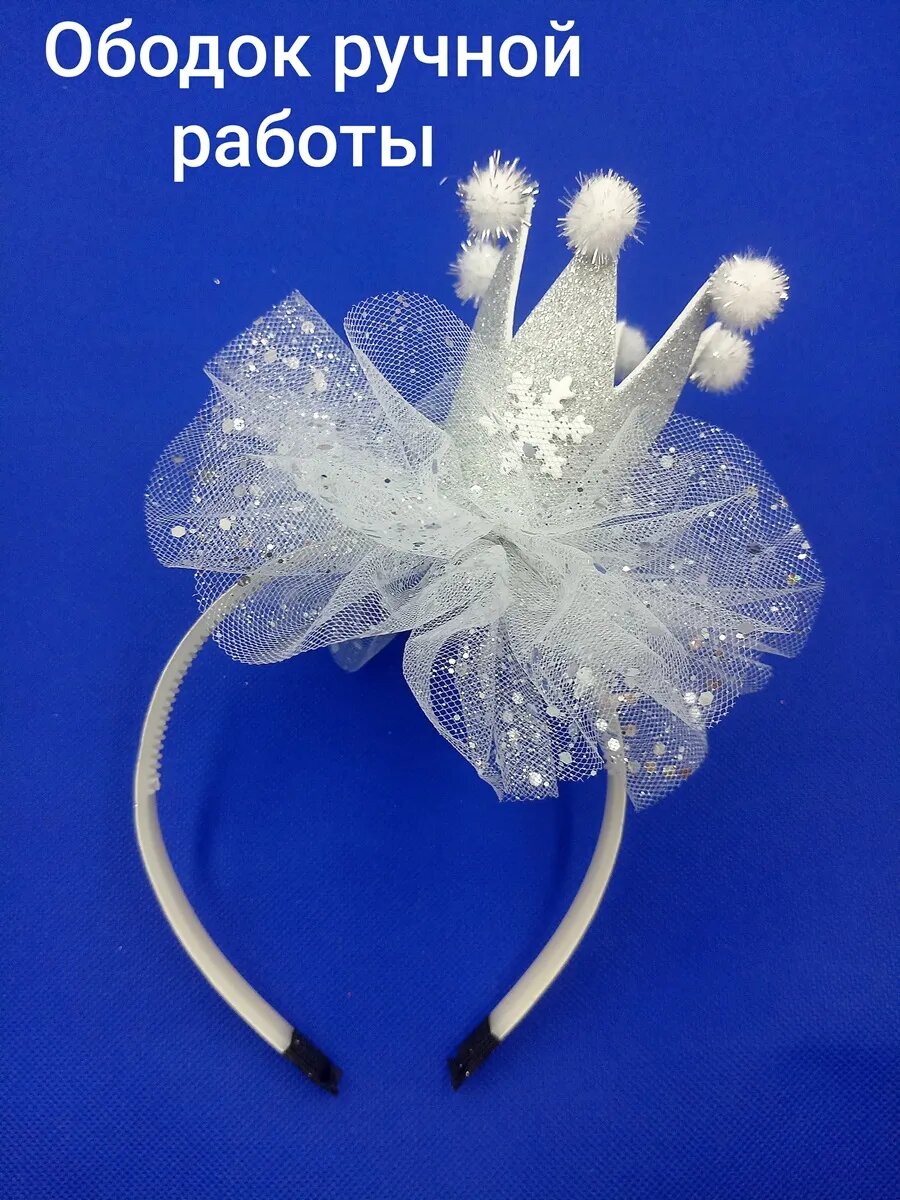 Новогодний ободок корона