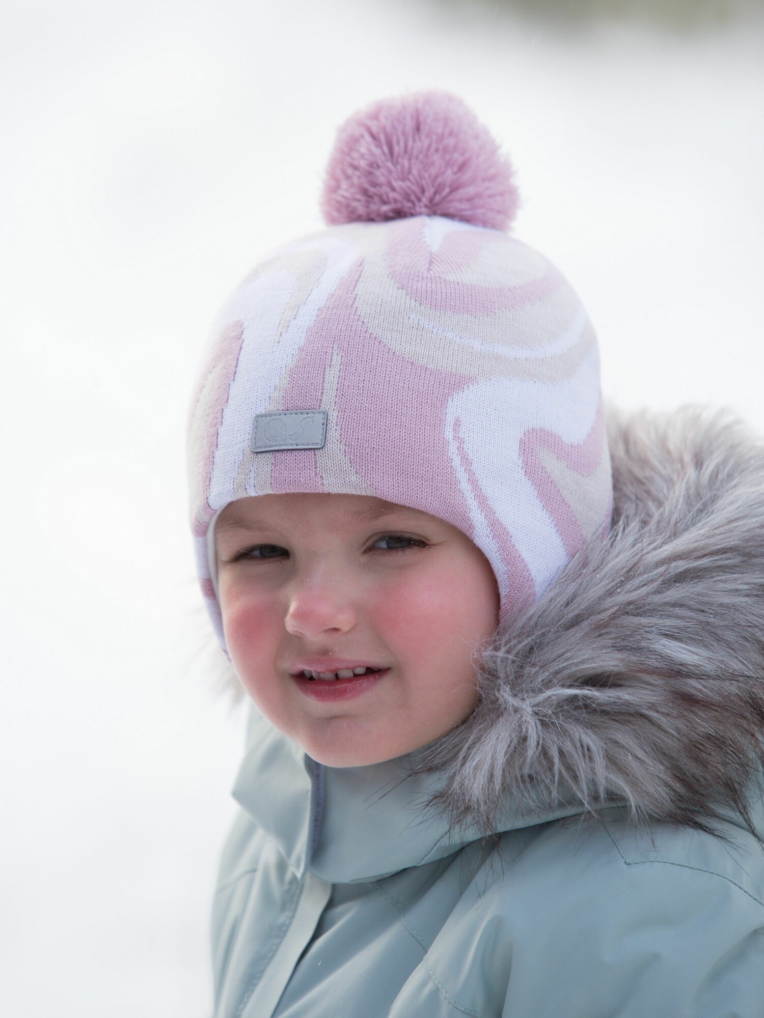 Шапка Осень-зима 2025 для девочек