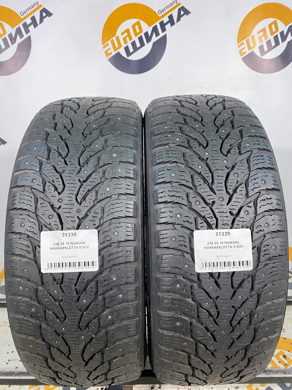 Шины Nokian Hakkapeliitta 9 SUV 235/55R18 104S