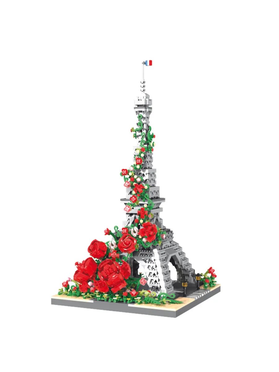 Конструктор Balody BA16409 Романтическая Эйфелева башня, 2551 деталь, abs-пластик