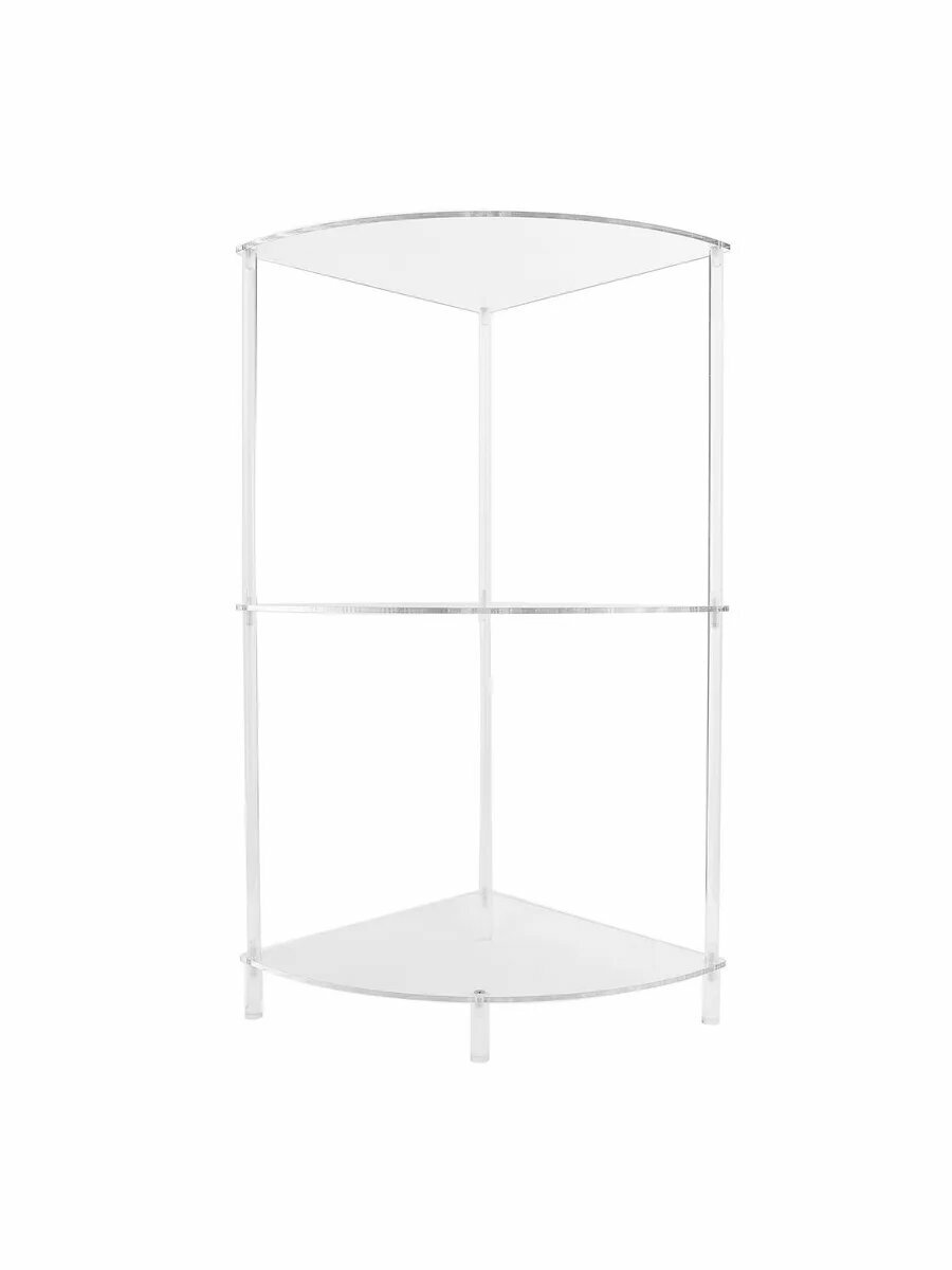 3-х уровневый угловой стол многофункциональный акриловый