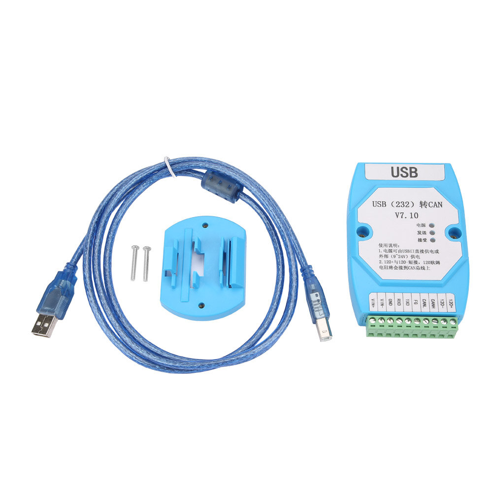 USB в CAN 232 с оптической изоляцией и защитой TVS от перенапряжений