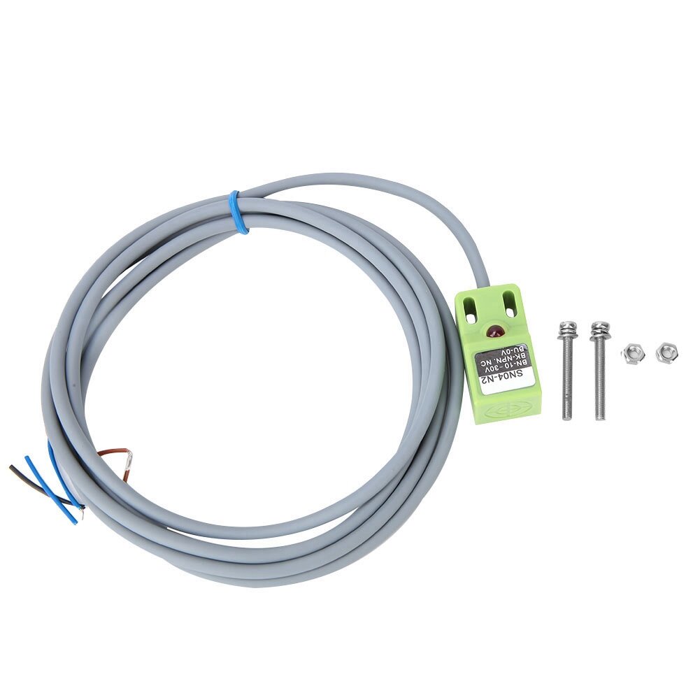 Индуктивный бесконтактный датчик приближения 4 мм (SN04-N2 DC10-30V NPN NC)