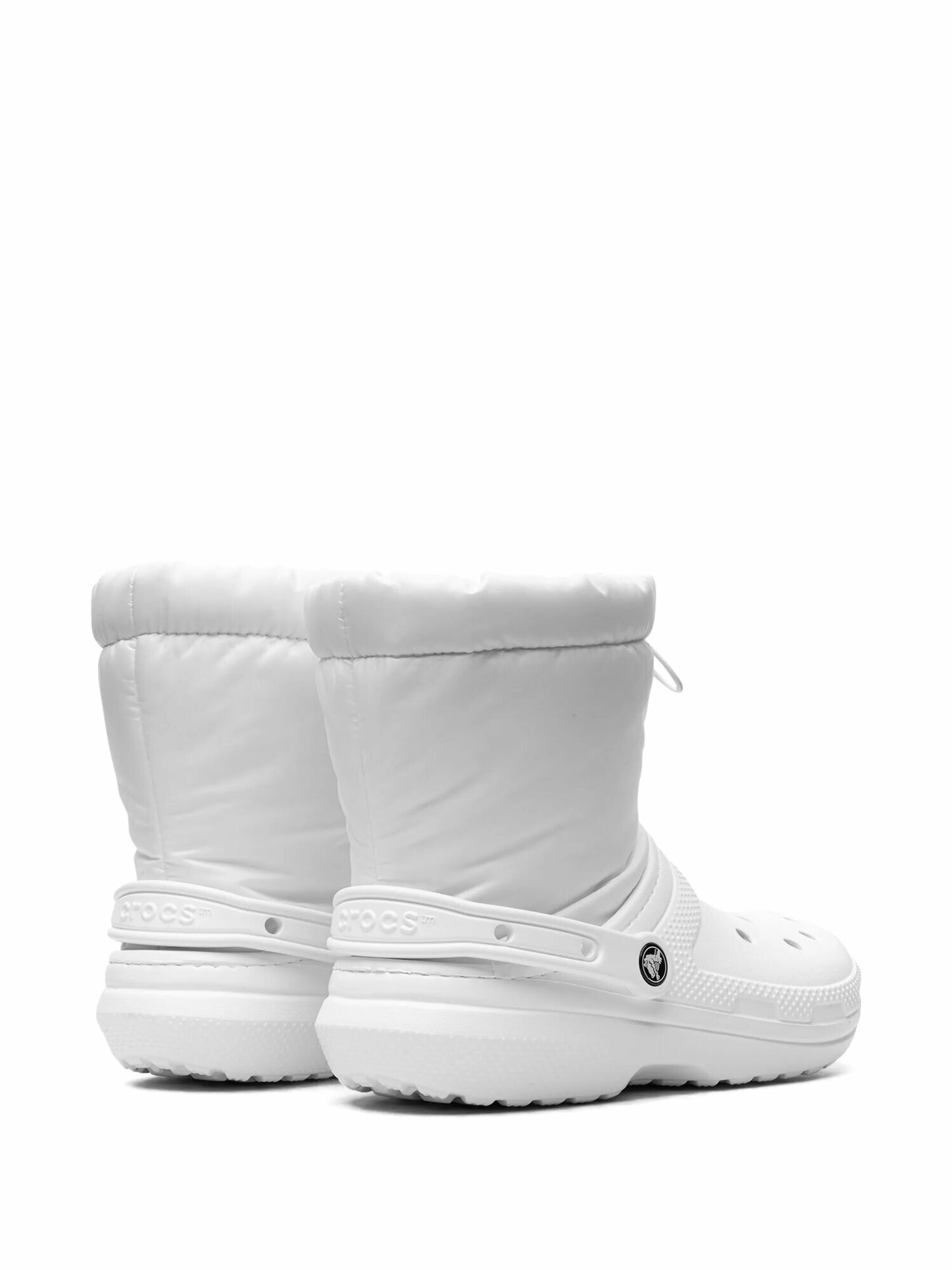 Ботинки Crocs Neo Puff Lined Clogs, размер 8 UK, белый — фото 1