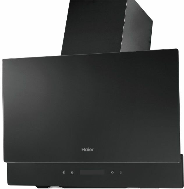 Вытяжка Haier HVX-W672G черный, стекло, отвод/циркуляция, 700 м³/ч