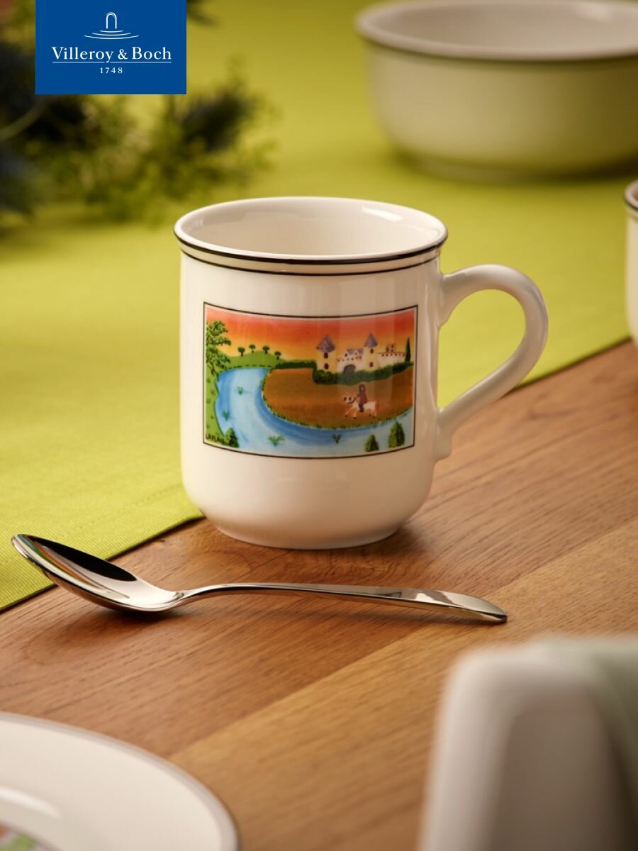 Кружка "Замок" 300 мл, Design Naif, Villeroy & Boch, Премиум-Фарфор