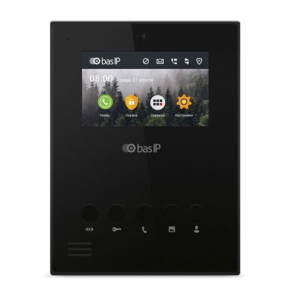 BAS-IP AU-04LA BLACK IP монитор для домофона