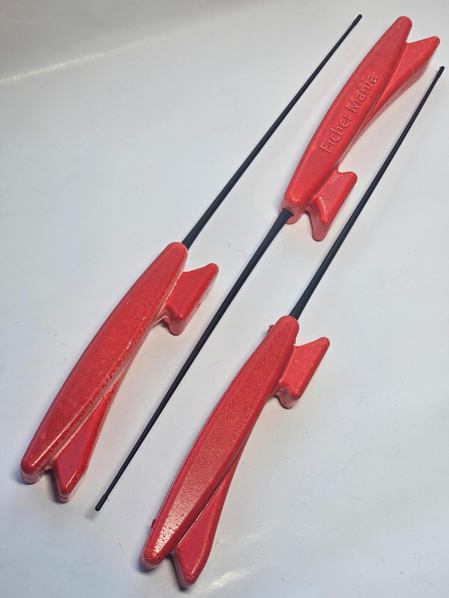 Комплект из 3 зимних удочек неоснащенных Fisher Mania кобылка для рыбалки на поплавок