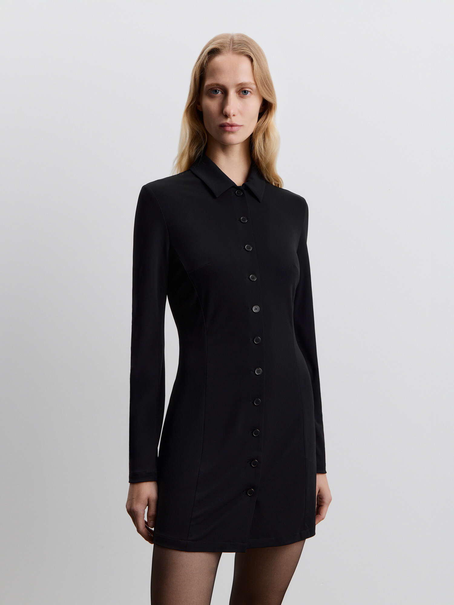 Платье из трикотажа