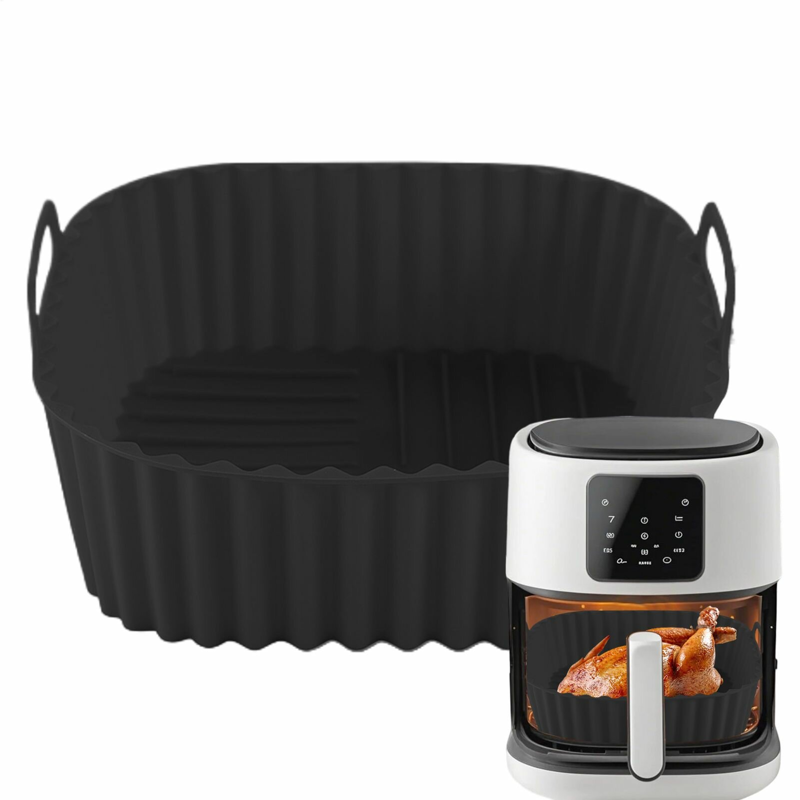 Силиконовая форма для аэрогриля / Форма запекания в духовке