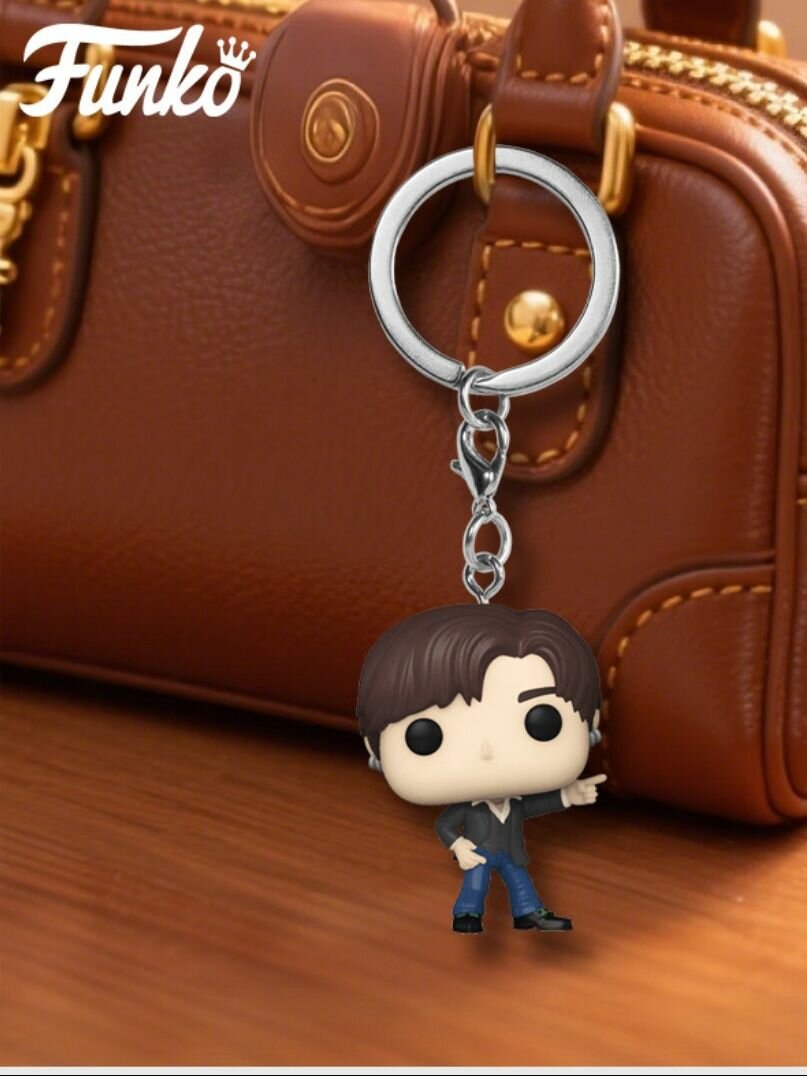 Брелок Funko Pop "BTS С2 Dynamite Шуга", пластик, интерактивный, 1 шт
